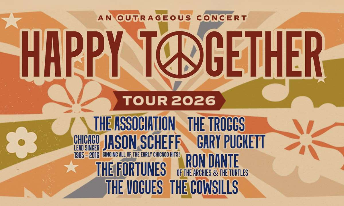 Happy Together Tour with The Association, The Troggs, Jason Scheff ...